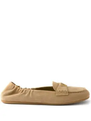 Prada Suede Loafers