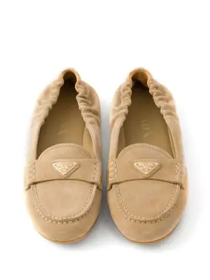 Prada Suede Loafers