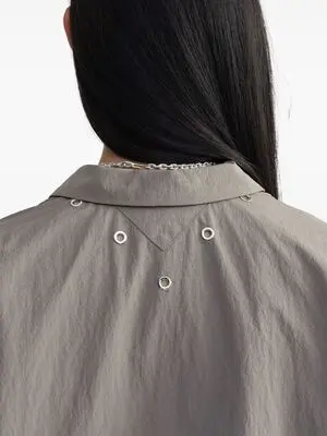 AERON Eyelet-detail Shirt