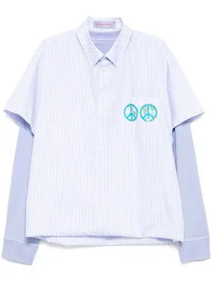 BLUEMARBLE Foldover Hybrid Shirt
