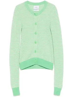 BARRIE Striped Cardigan
