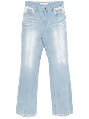 Rokh Zip Up Jeans For Women