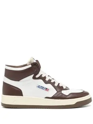AUTRY Medalist High-top Sneakers - Brown