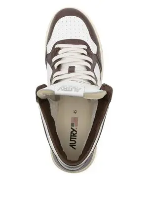 AUTRY Medalist High-top Sneakers - Brown