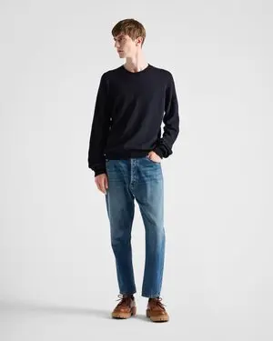Prada Cashmere Crew-neck Sweater