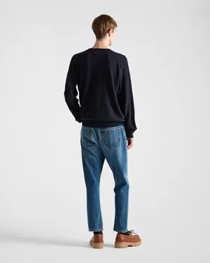 Prada Cashmere Crew-neck Sweater