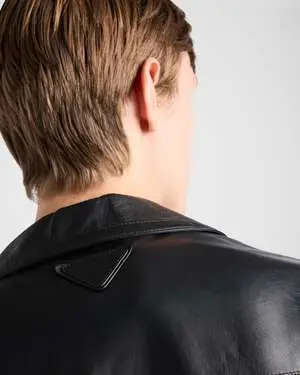Prada Nappa Leather Coat