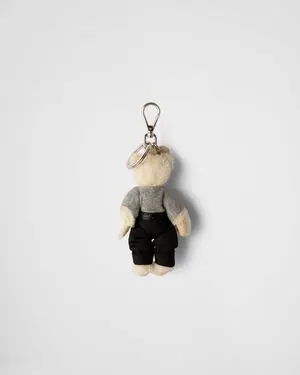 Prada Teddy Keychain Charm