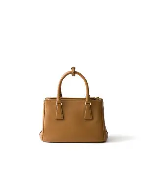 Prada Galleria Small Leather Bag - Brown