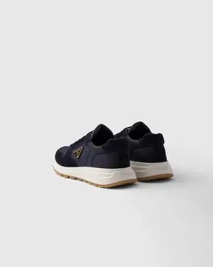 Prada Prax 01 Re-nylon And Suede Sneakers