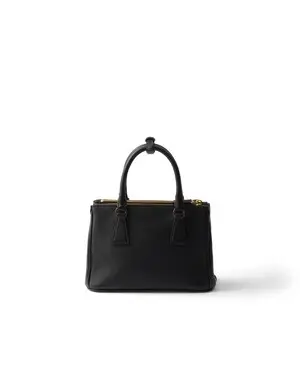 Prada Galleria Small Leather Bag - Black