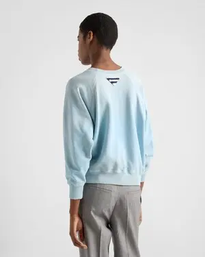 Prada Cotton Crew-neck Sweatshirt