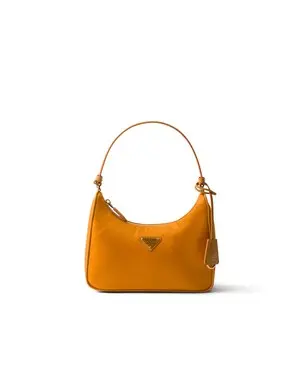 Prada Re-Edition 2005 Re-Nylon And Saffiano Mini Bag Orange