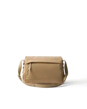 Prada Medium Padded Re-nylon Bag - Brown