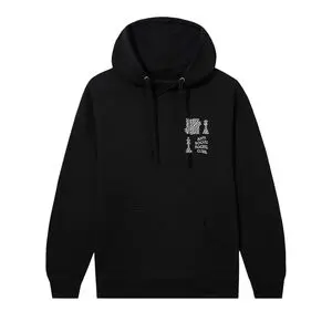 ANTI SOCIAL SOCIAL CLUB X Undefeated Submission Hoodie - Black