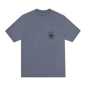 StÜssy Regal Crown Tee 'indigo