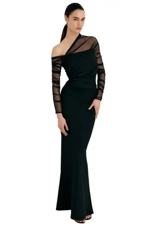 MARCELLA Monroe Long Sleeve Gown