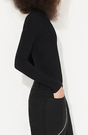 Alaïa High Neck Bodysuit