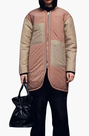 Caalo Reversible Down Coat - Black
