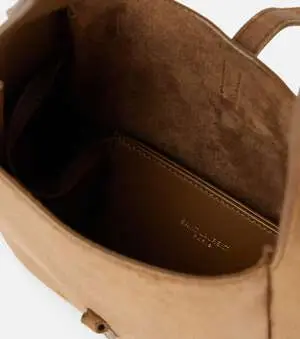 Saint Laurent Le 5 À 7 Supple Baby Suede Shoulder Bag