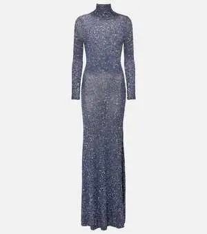 Balenciaga Sequined Evening Dresses