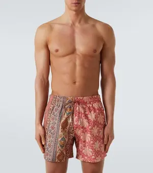 Etro Roma Paisley Swim Trunks