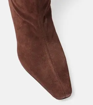 Staud Wally Knee-high Suede Boots - Brown