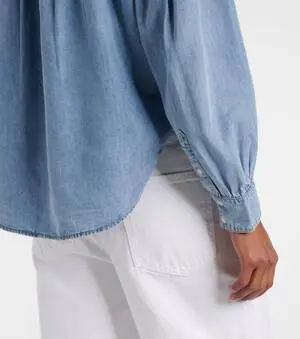 Veronica Beard Kylie Denim Shirt
