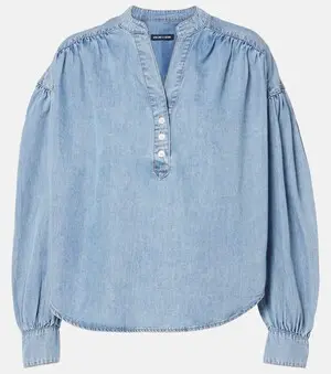 Veronica Beard Kylie Denim Shirt - Blue
