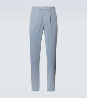 Brunello Cucinelli Straight Leg Cotton Pants