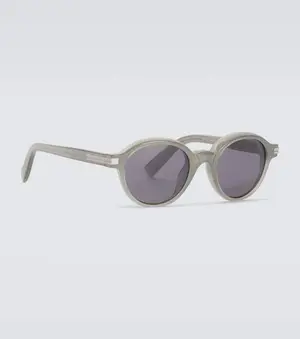 Zegna Round Frame Sunglasses