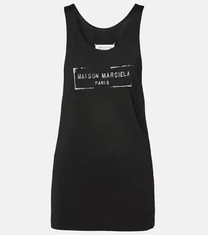 MAISON MARGIELA Four Stitches Tank Top - Black