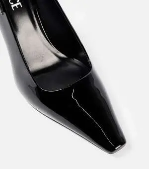 Versace Patent Leather Slingback Pumps