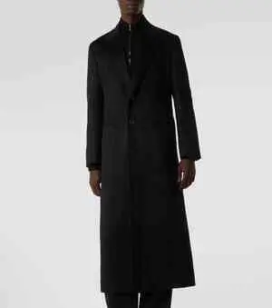 SAMAN AMEL Wool And Cashmere Overcoat