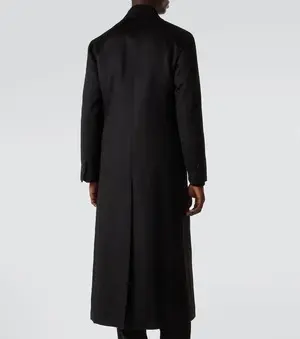 SAMAN AMEL Wool And Cashmere Overcoat