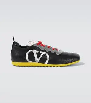 Valentino Garavani Textured Sneakers For Men