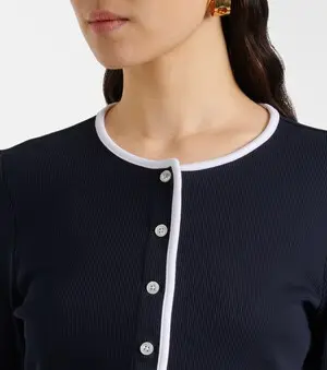 Veronica Beard Wilmer Cotton-blend Cardigan