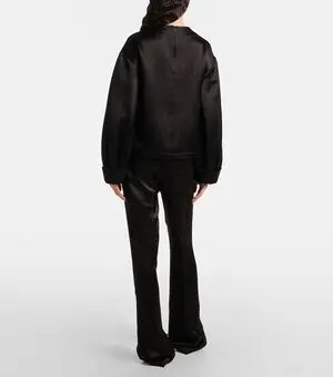 JW Anderson Satin Top - Black