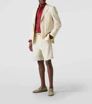 Rubinacci Linen Shirt - Red