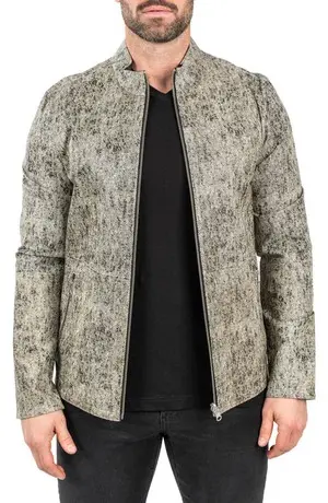 MACEOO Reversible Leather Jacket