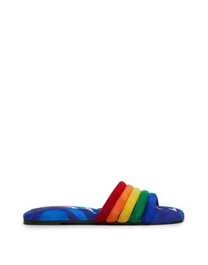La DoubleJ Tones Slides - Anemone Blue
