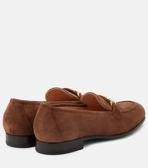 TOM FORD Whitney Suede Loafers