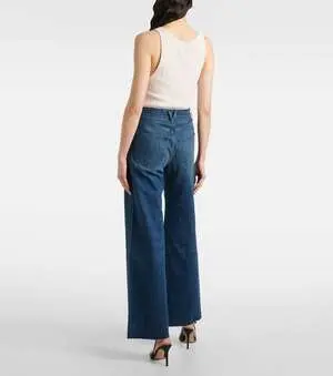 Veronica Beard Taylor Wide-leg Jeans