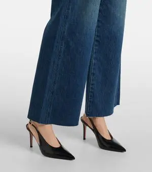 Veronica Beard Taylor Wide-leg Jeans