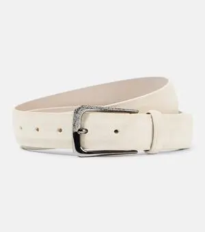 Brunello Cucinelli Leather Belt - Beige