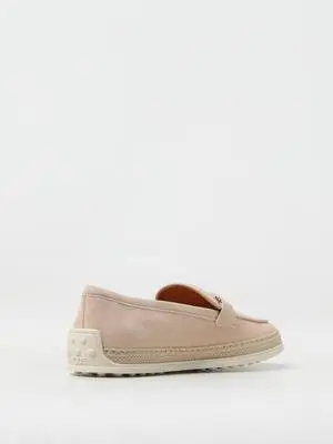 TOD'S Suede Loafers With Horsebit Detail