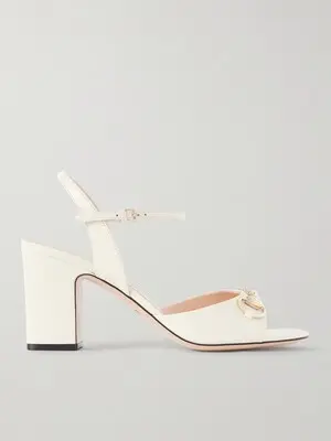 Gucci Lady Horsebit-embellished Leather Sandals