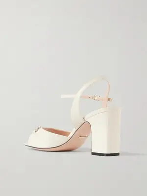 Gucci Lady Horsebit-embellished Leather Sandals