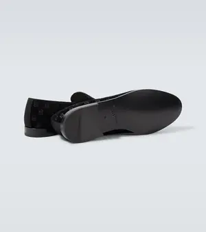 Dolce & Gabbana Vivaldi Velvet Loafers