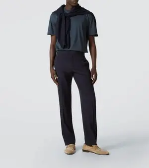Zegna Logo Cotton T-shirt